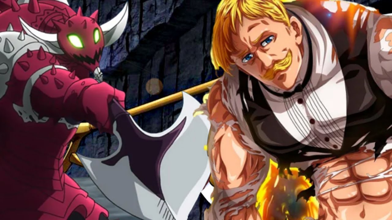 ESCANOR VS GALAND! LUTA COMPLETA - YouTube