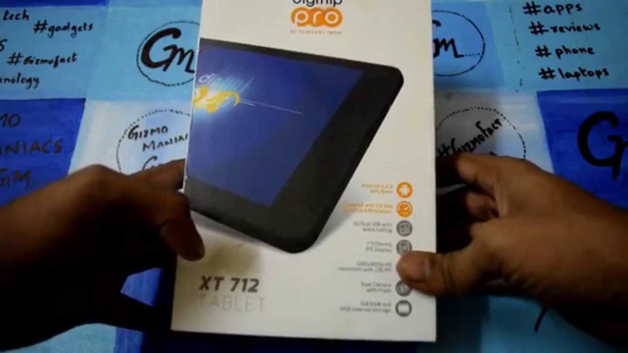 Digiflip Pro XT 712 - YouTube