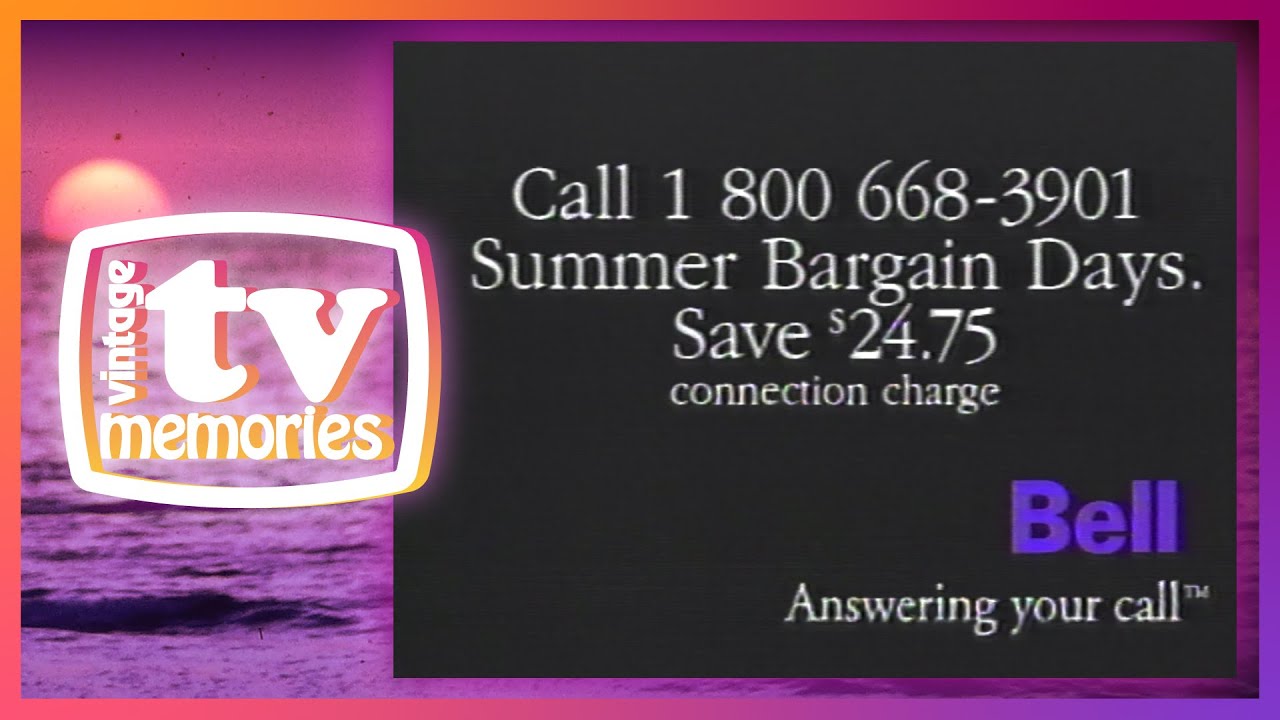 July 23, 1993 - CJOH Ottawa - Bell Summer Bargain Days commercial - YouTube