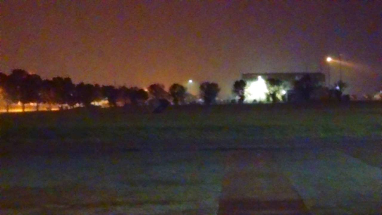 A ULD, blowing in the wind. MCI. - YouTube