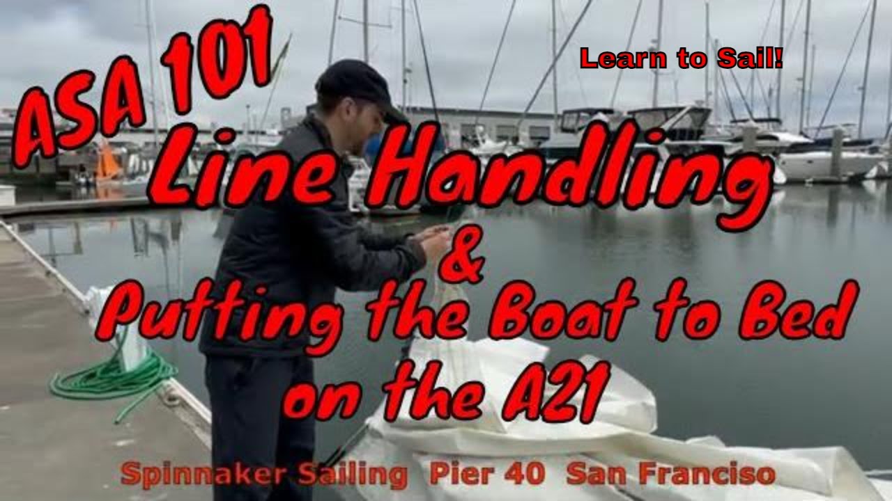 Line Handling and Putting the Boat to Bed - YouTube