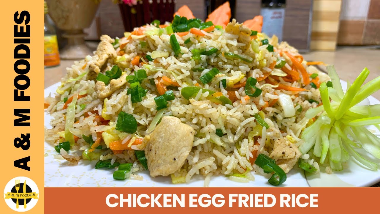 Chicken Fried Rice Recipe | How to Make Authentic Chicken Fried Rice ...
