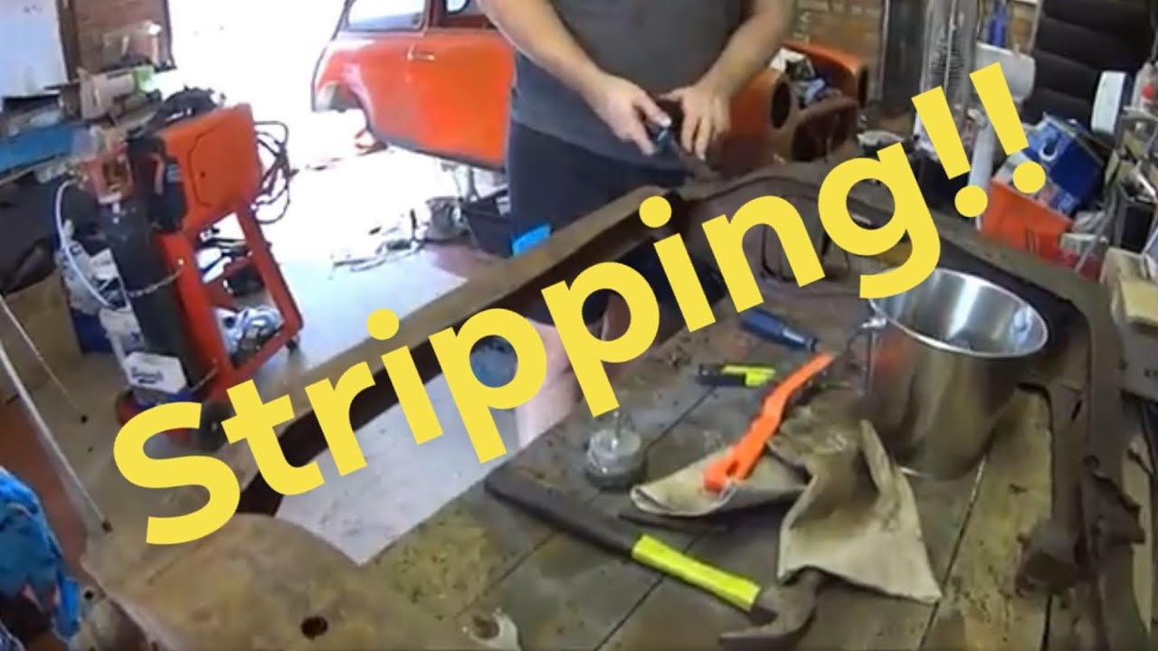 Stripping the rear subframe - Classic mini restoration - Project Bumble ...