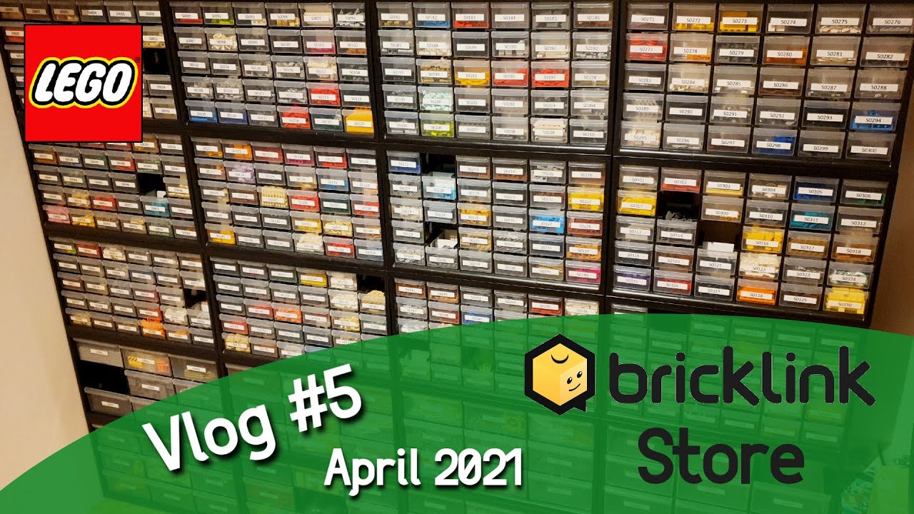 LEGO Bricklink Store Vlog #5 | UDVIDELSE af Bricklink butikken og en ...