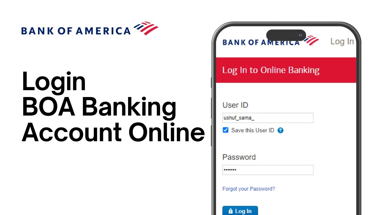 bankofamerica.com Login | How to Login Bank Of America Online Internet ...