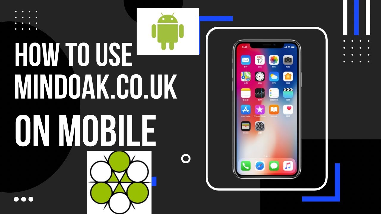 How To Use Mindoak.co.uk on Mobile (IOS and Android) - YouTube