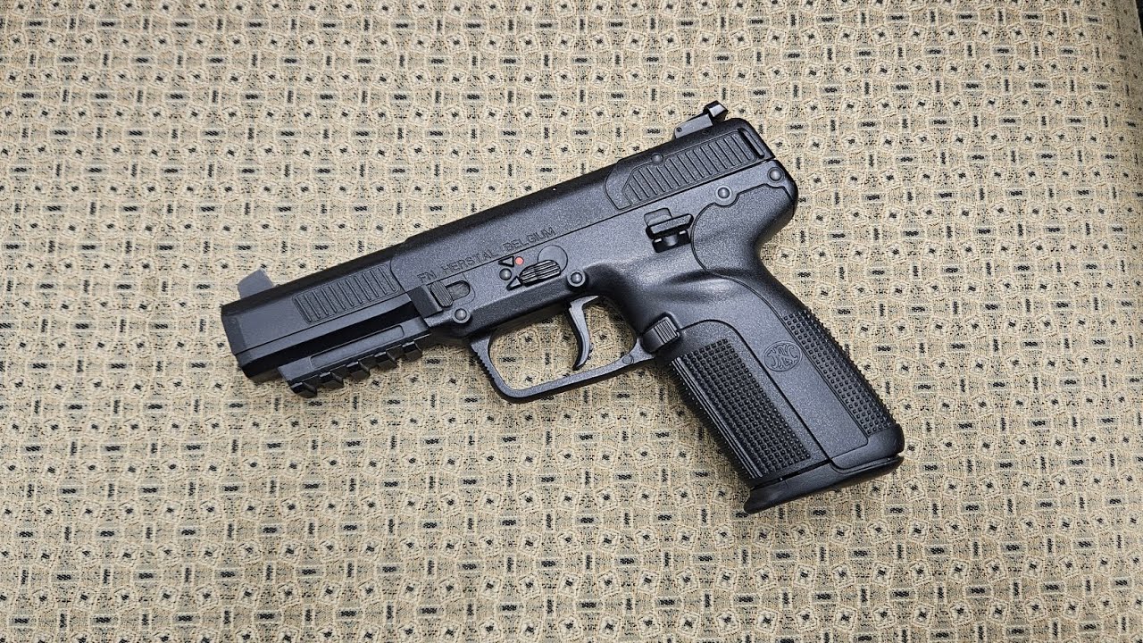 FN 5.7 (Armor piercing handgun????) - YouTube