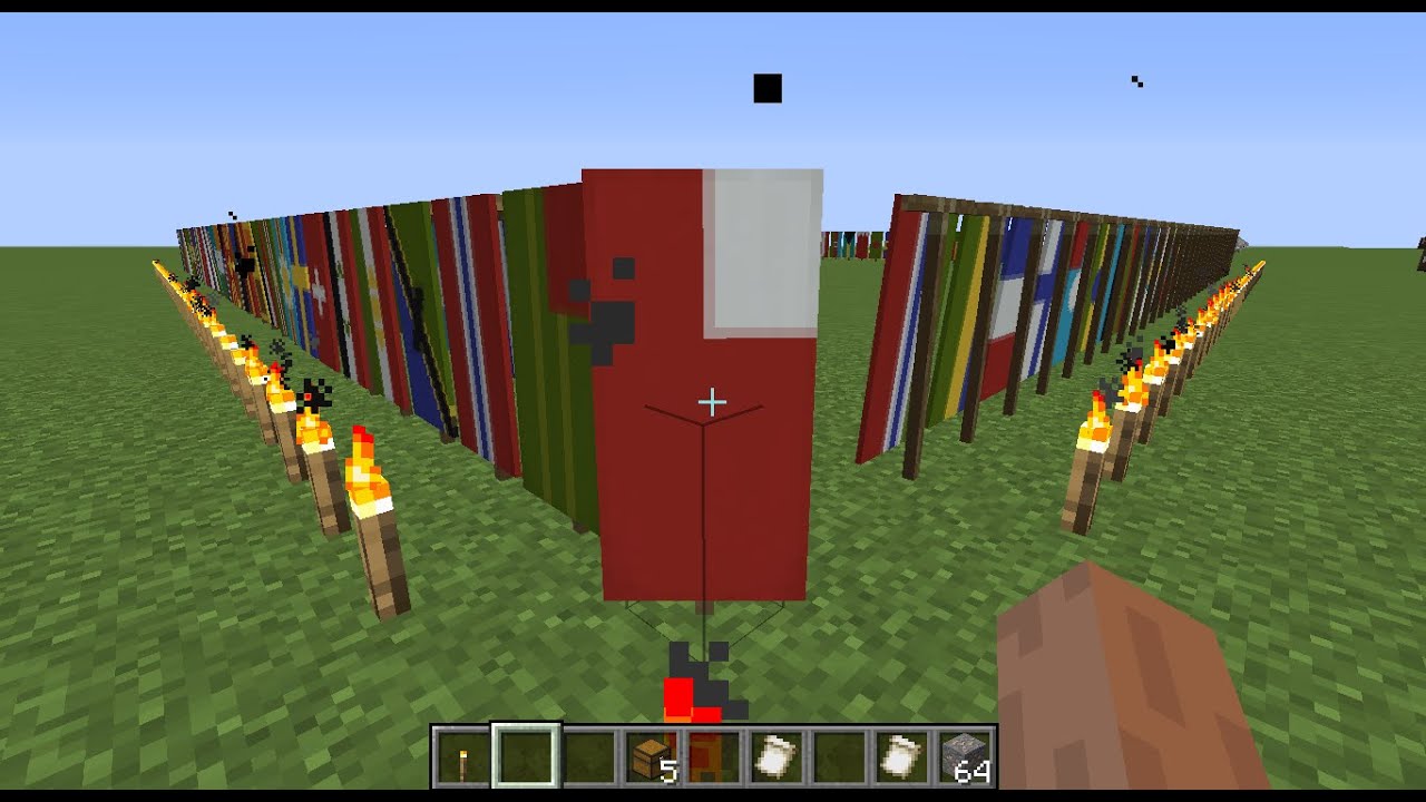 Minecraft Flag Banner Tutorial: Tonga - SRPFC - YouTube