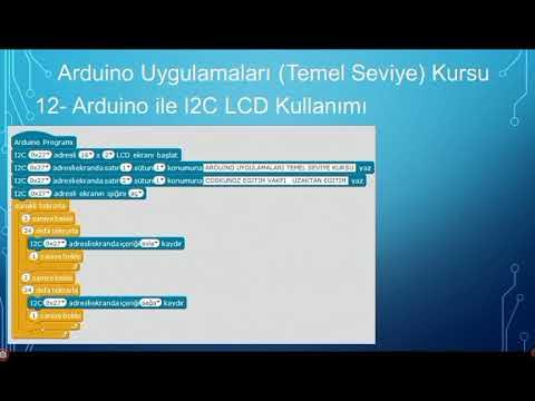 Arduino ile 2li LCD Kullanımı - YouTube