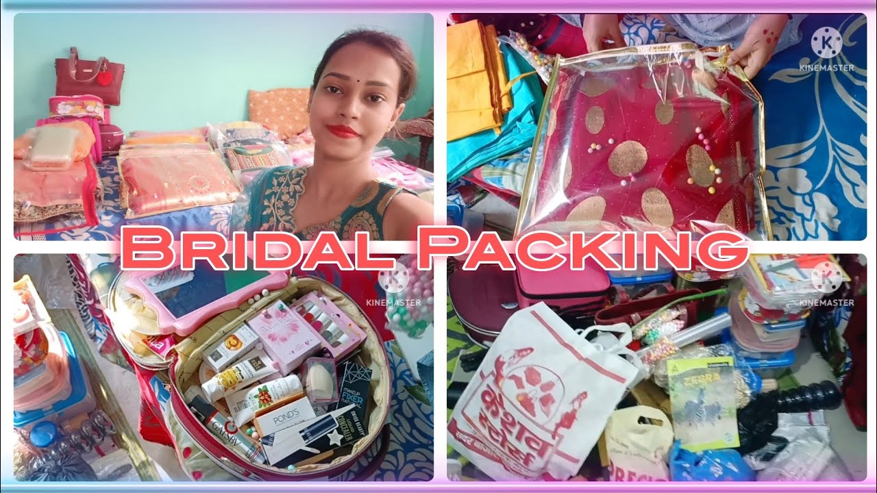 My Bridal Suitcase Packing ||Dulhan Apne Sath Sasural Kiya Kiya Lekar ...