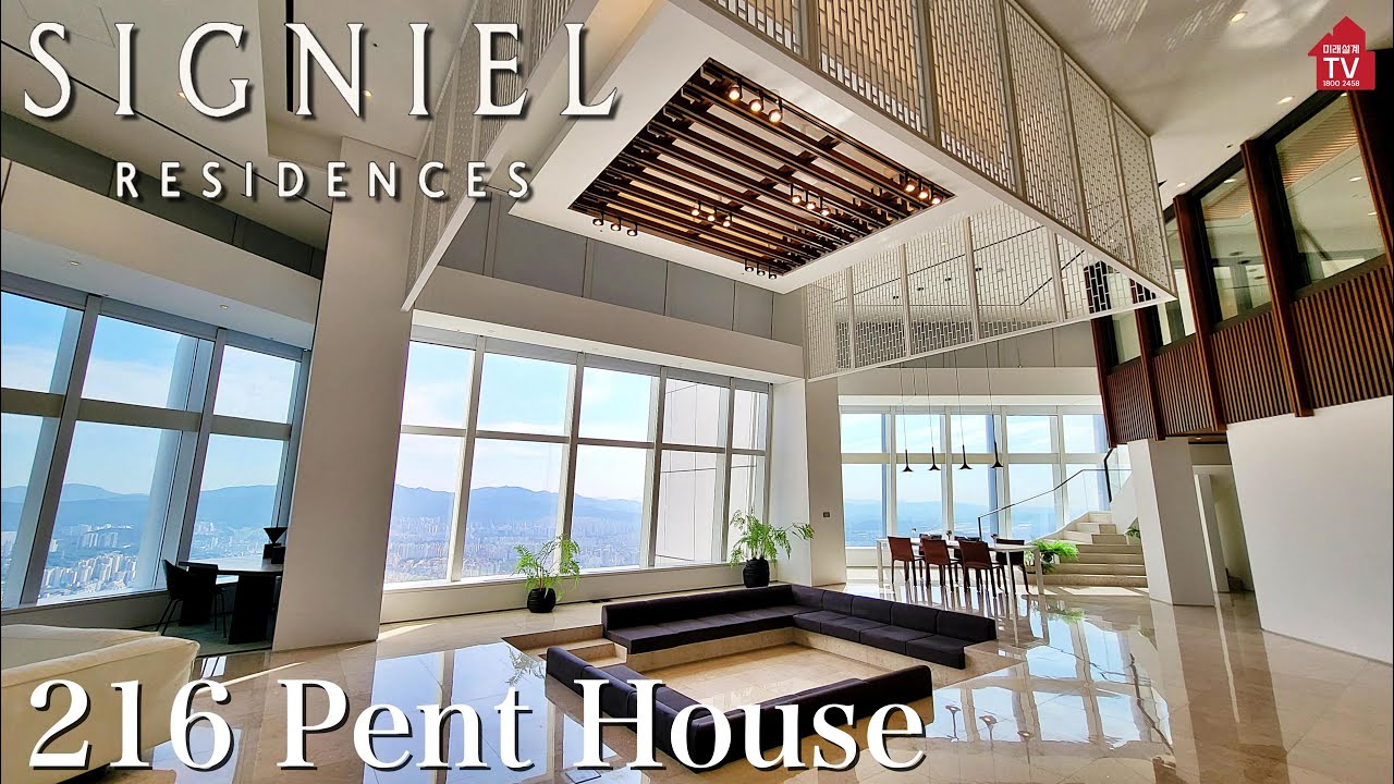 [전문공인] 시그니엘 레지던스 216K 슈퍼 펜트 ; SUPER PENT SIGNIEL RESIDENCE 216 K- Type ...