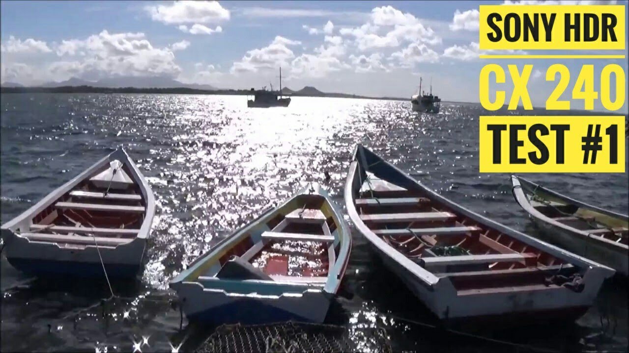 Sony HDR CX240 Test Video #1 Handycam - YouTube