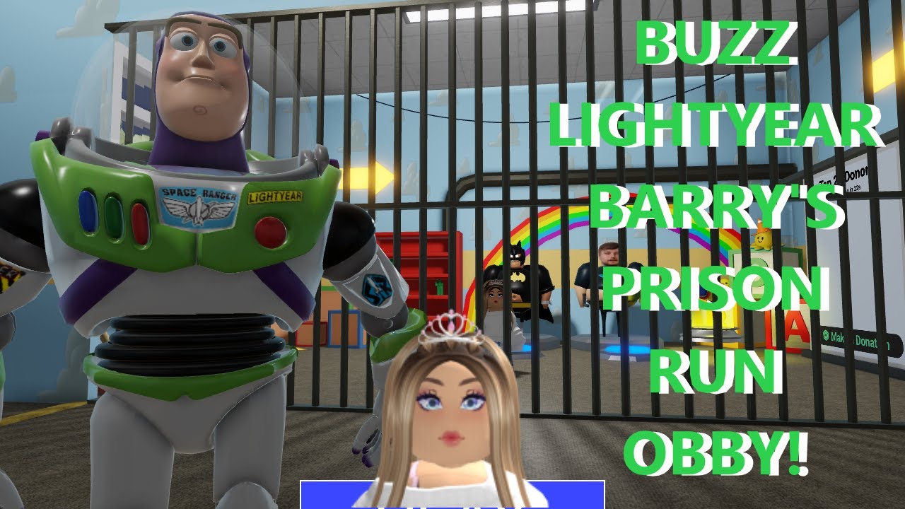 BUZZ LIGHTYEAR BARRY'S PRISON RUN![👨🏻‍🚀NEW!] #roblox #scaryobby - YouTube