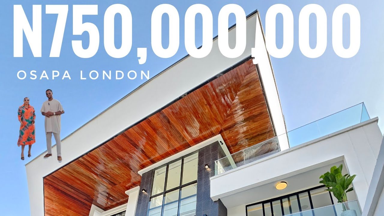 A stunning contemporary Home for sale at prestigious osapa London lekki ...