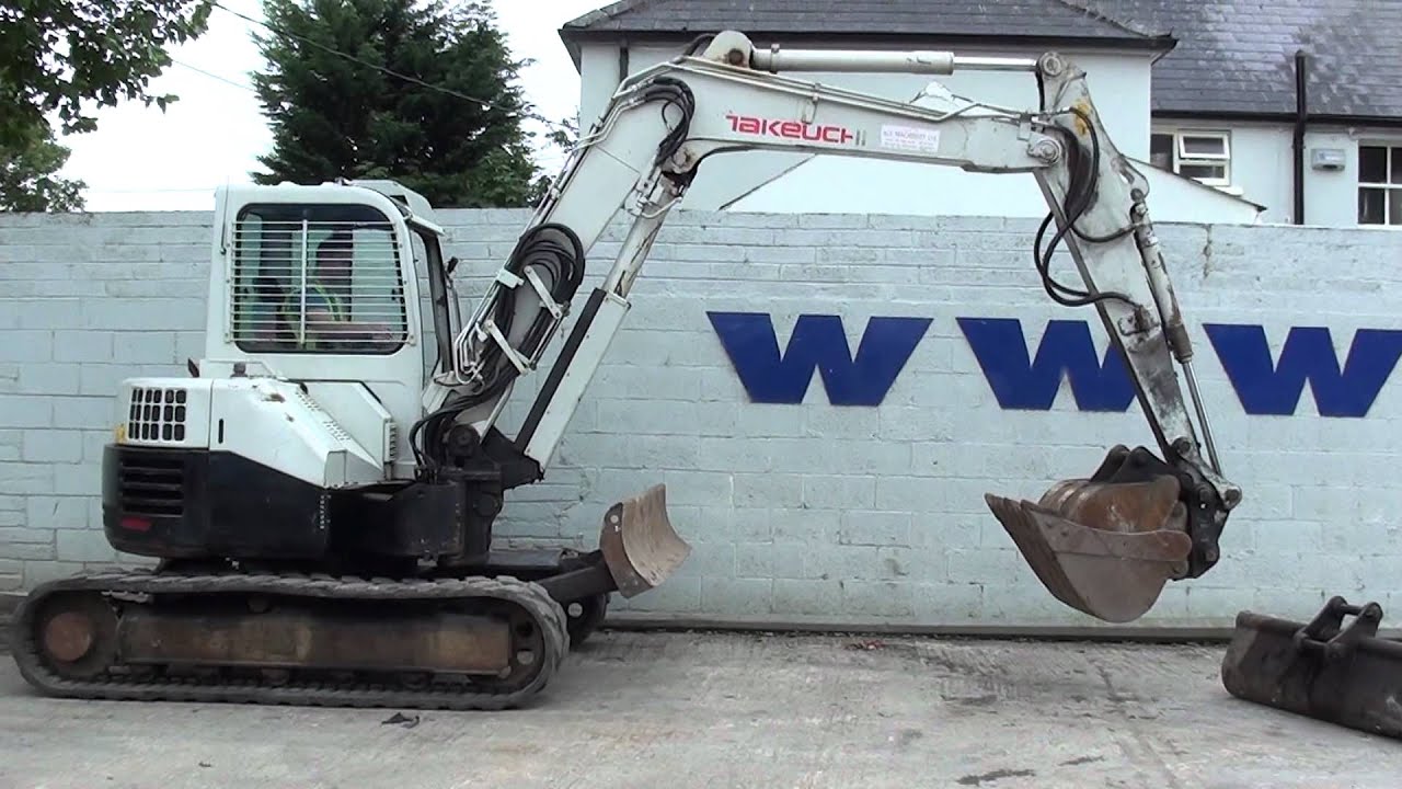 2007 Takeuchi TB180FR ZTS Excavator - YouTube