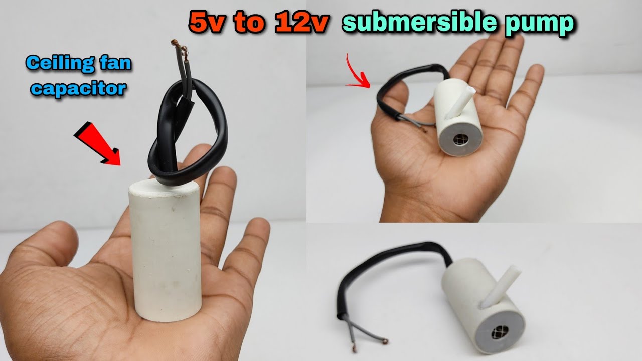 Mini Submersible pump kaise banaye | How to make water pump at home ...