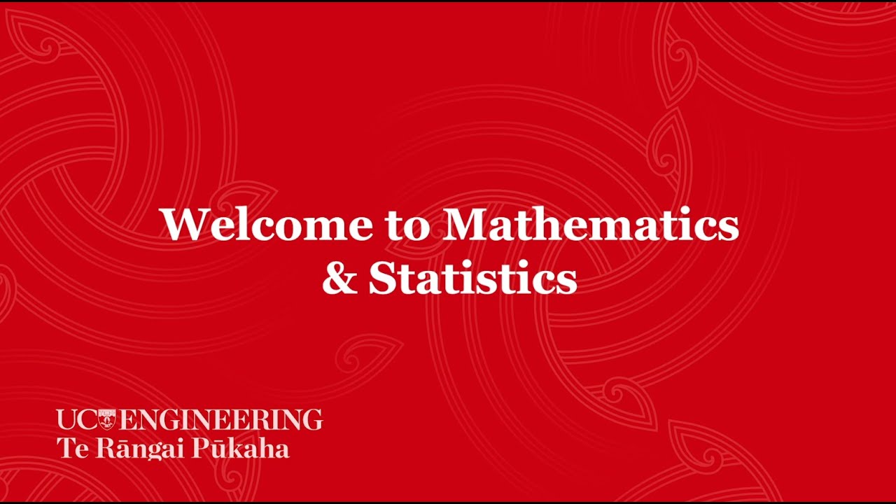 UC School of Mathematics & Statistics - YouTube
