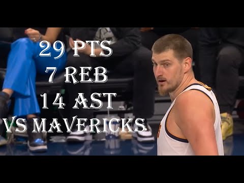 Nikola Jokic 29 Pts 7 Reb 14 Ast Denver Nuggets vs Dallas Mavericks HIGHLIGHTS
