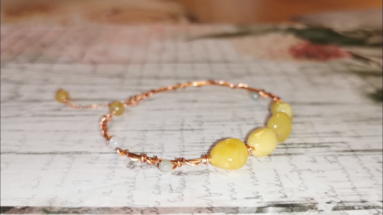 DIY Bracelet/ Wire wrap bracelet tutorial / DIY Jewelry / DIY ...