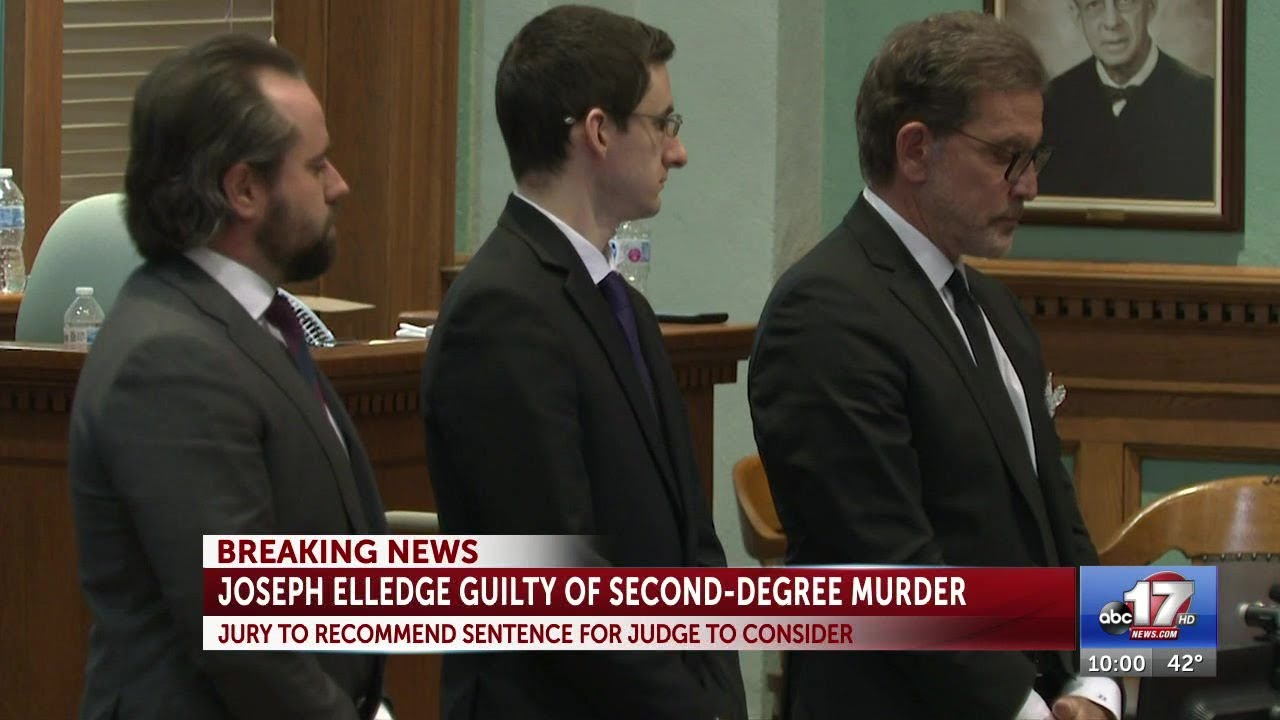 Penalty phase begins after jury finds Joseph Elledge guilty of second ...