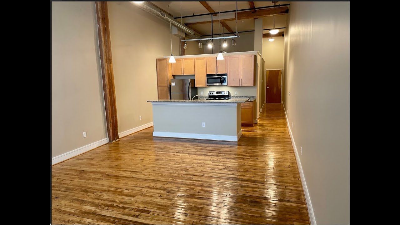 Cotton Mill Lofts Unit 229 1-Bed/1-Bath - YouTube