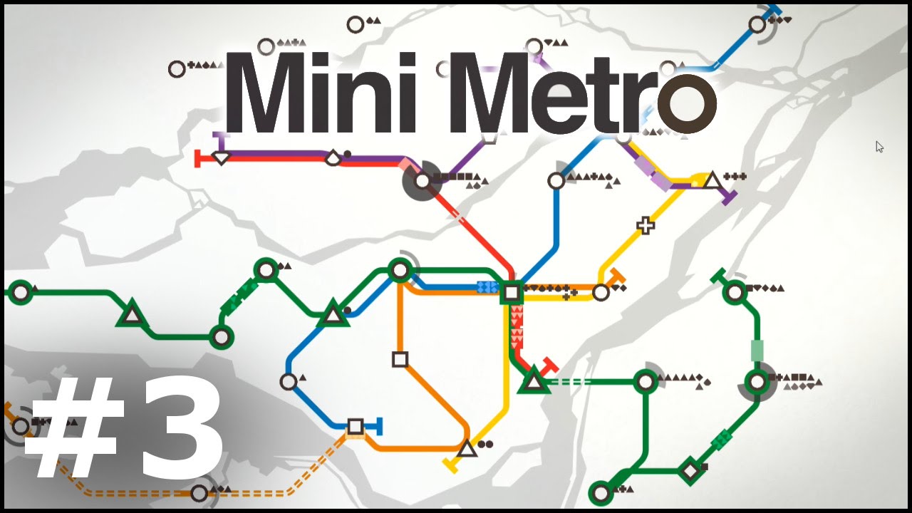 Mini Metro #3 - Dotrwam do Top10? :v - YouTube