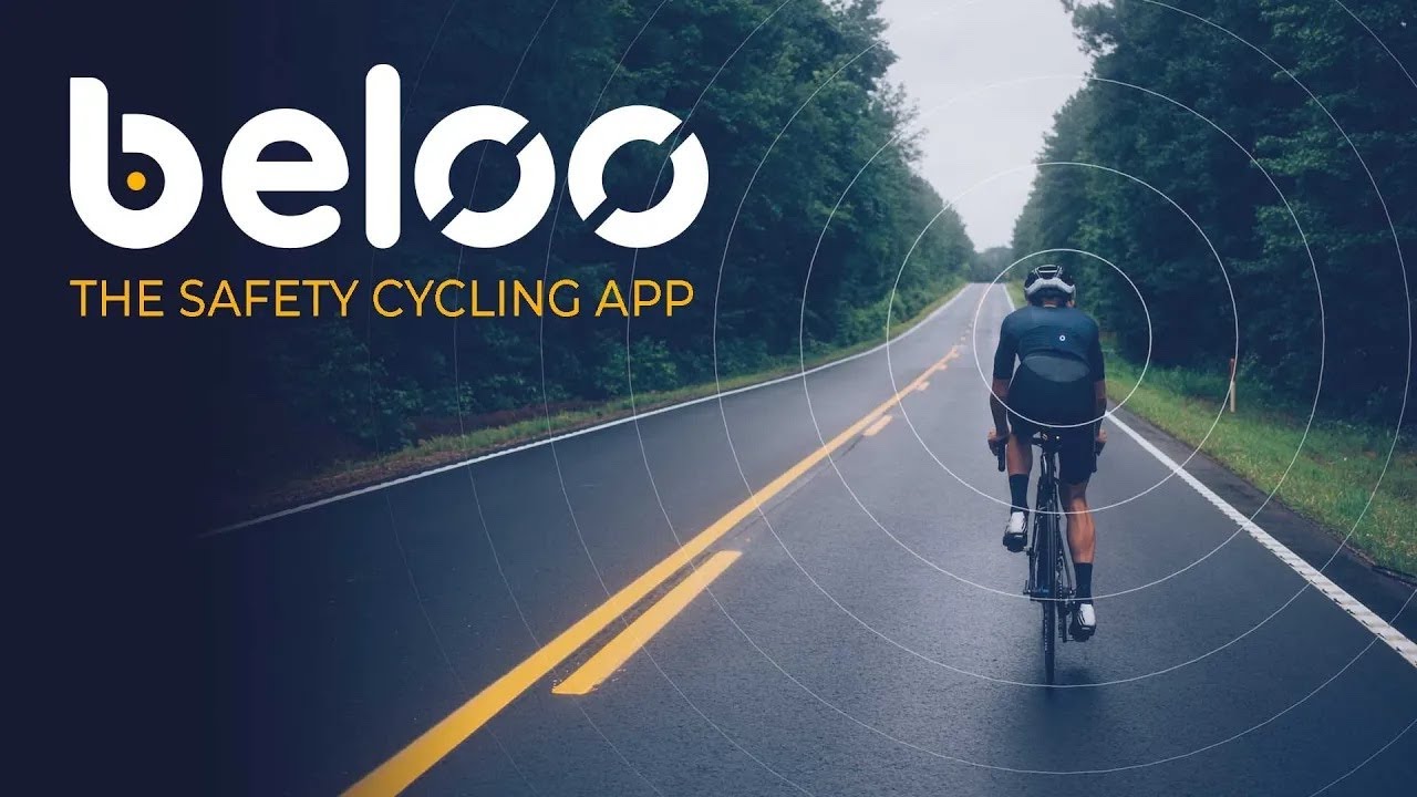 Beloo Safety cycling app - YouTube