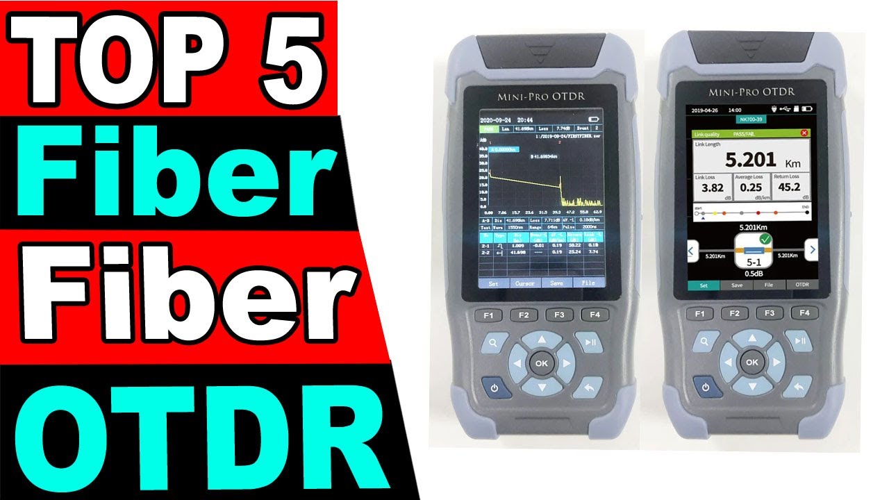 TOP 5 Best Fiber Optic OTDR Review 2025 - YouTube