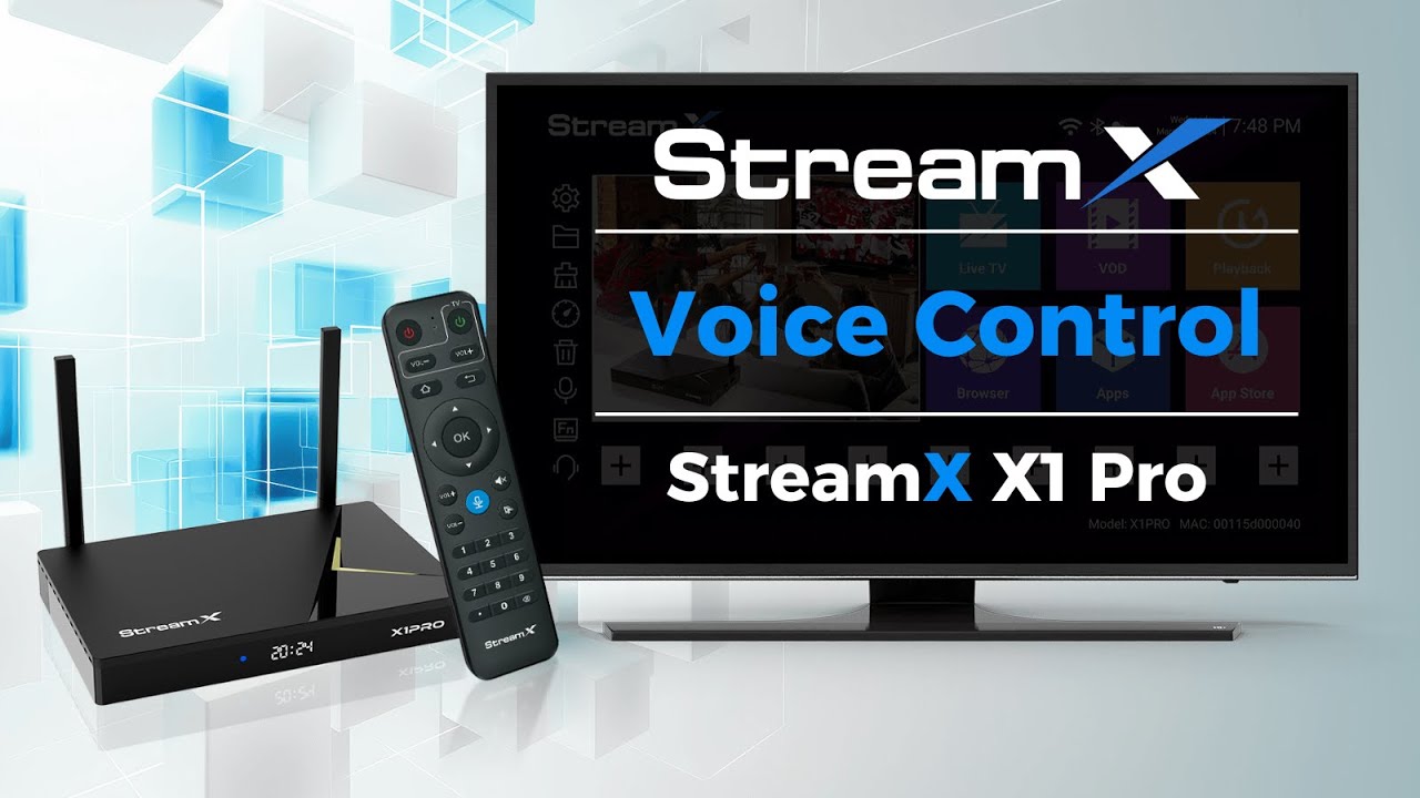 StreamX X1 Pro Voice Command Ultimate Guidance - YouTube