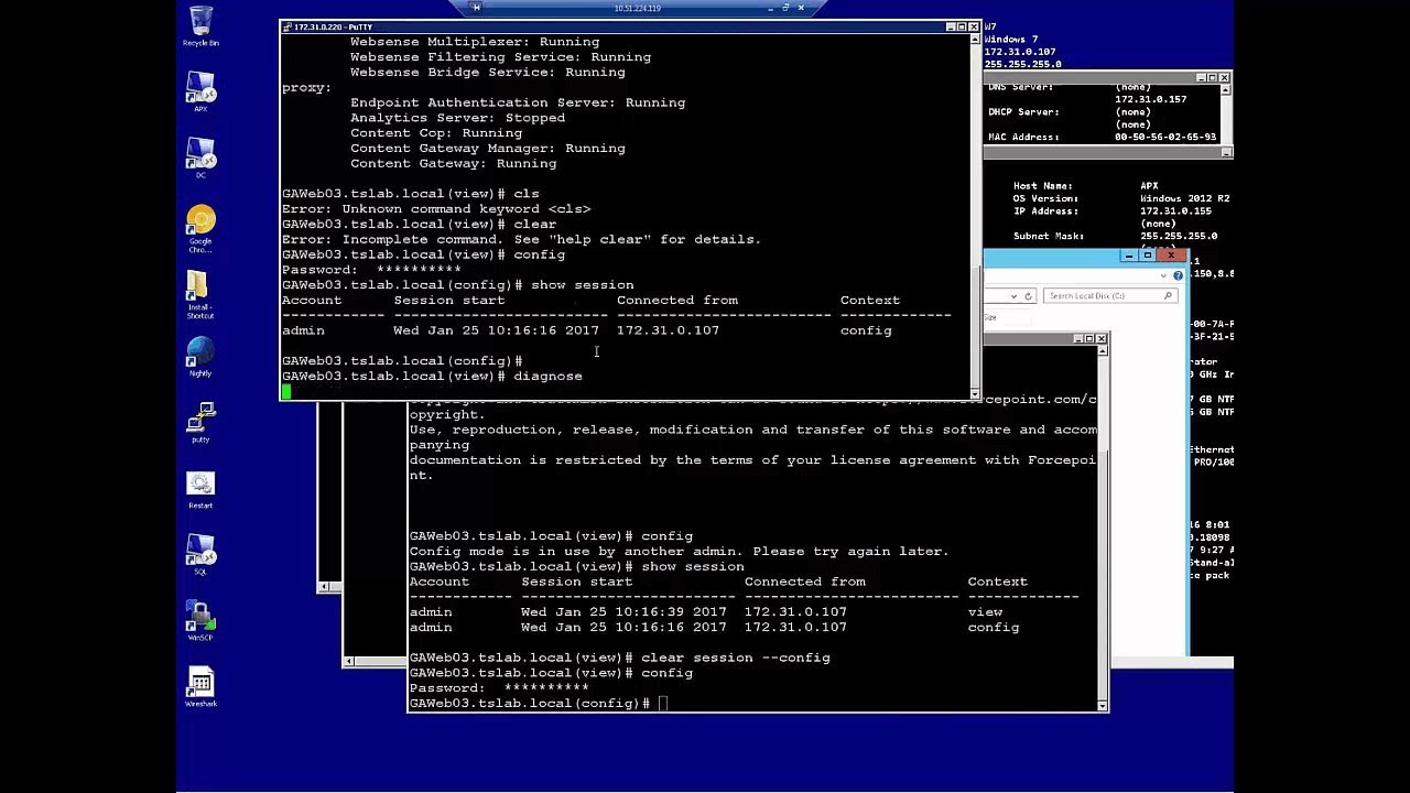 8.3 Appliance Admin CLI Basics Demonstration - YouTube
