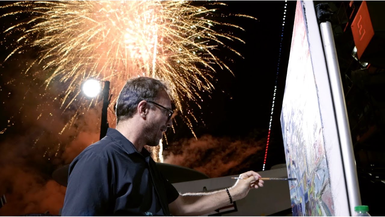 The Art of Live Painting - John Bukaty - YouTube