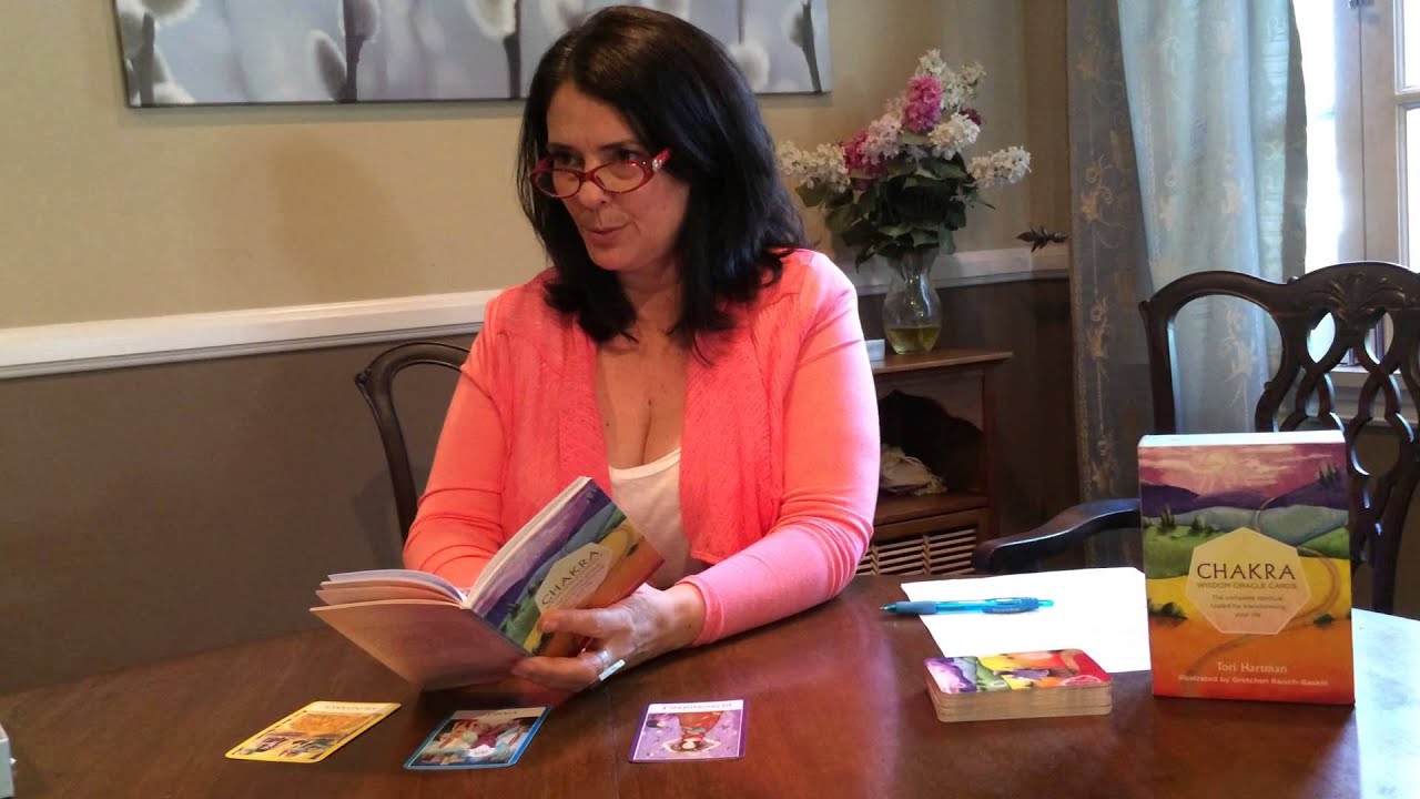 Psychic Tori Hartman Shows How Her Chakra Wisdom Oracle Cards Are Less ...