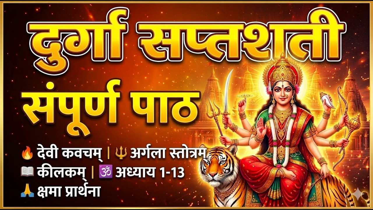Durga Saptashati - Kavacham, Argala, Keelakam, Chapter 1–13, Kshama ...