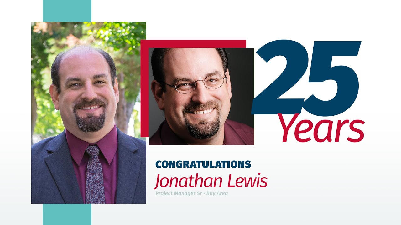 Jonathan Lewis - 25 Year Anniversary Award - YouTube