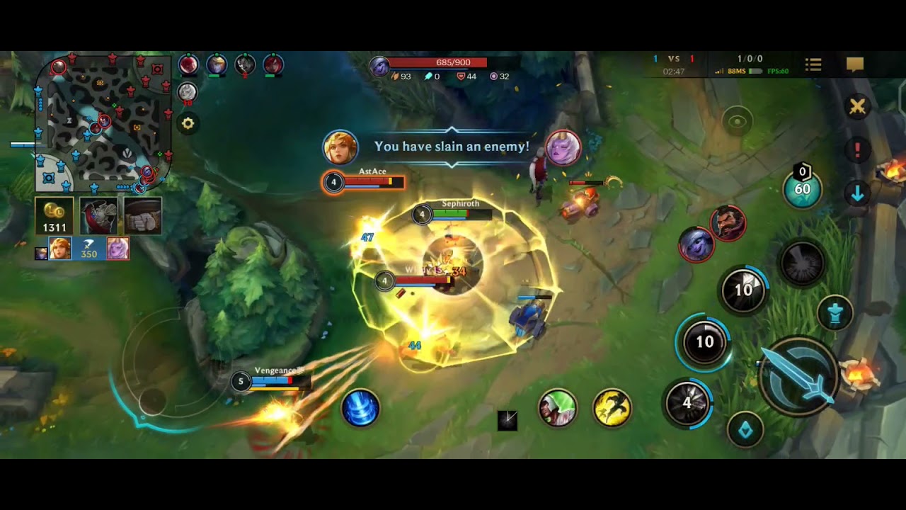 Leona burst damage - YouTube