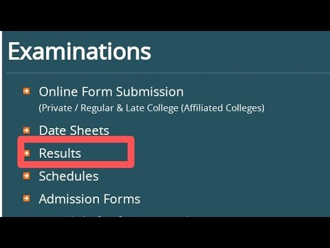 How to check result from PU website #punjabuniversity #result #pu - YouTube