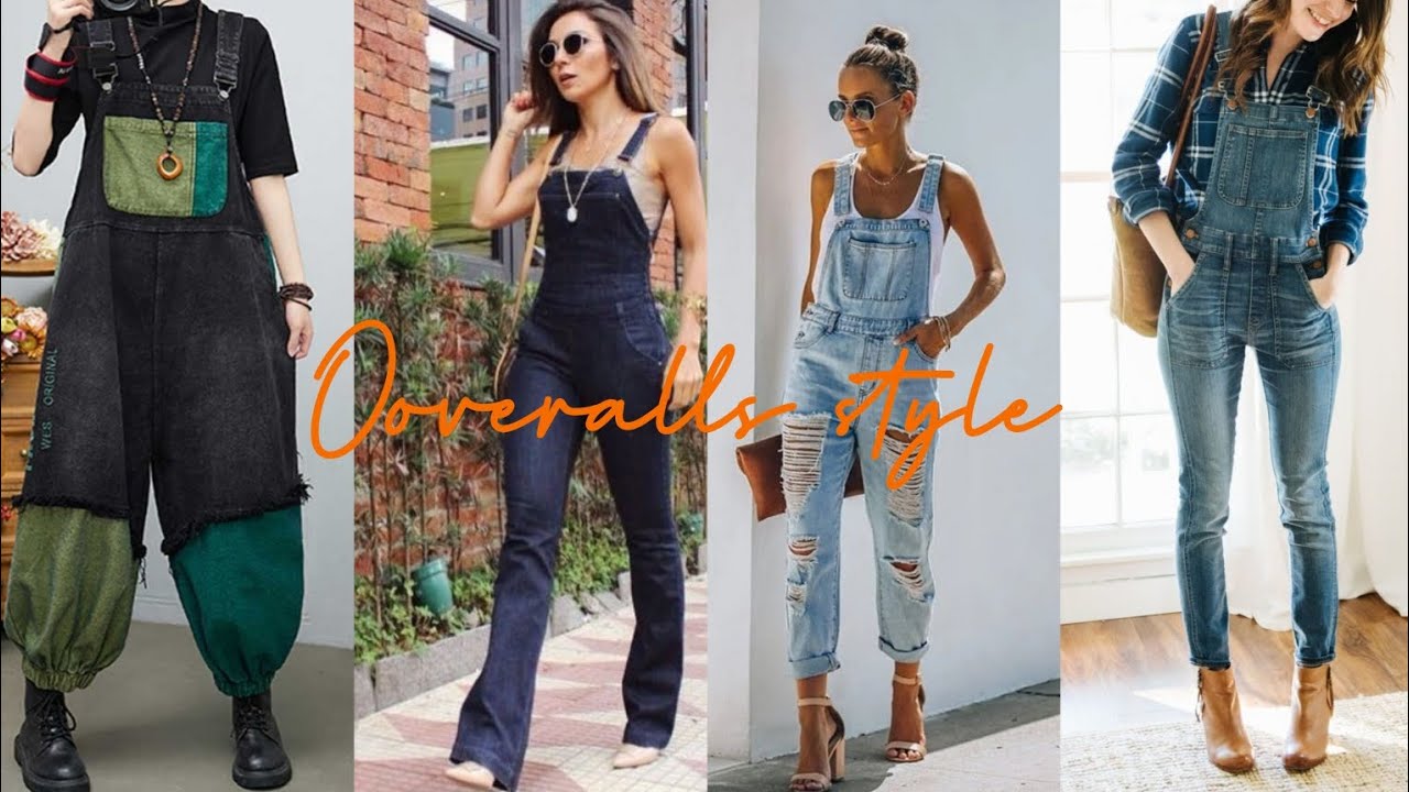 HOW TO STYLE OVERALLS | FASHION STYLE IDEAS | INSPIRE OUTFITS - YouTube