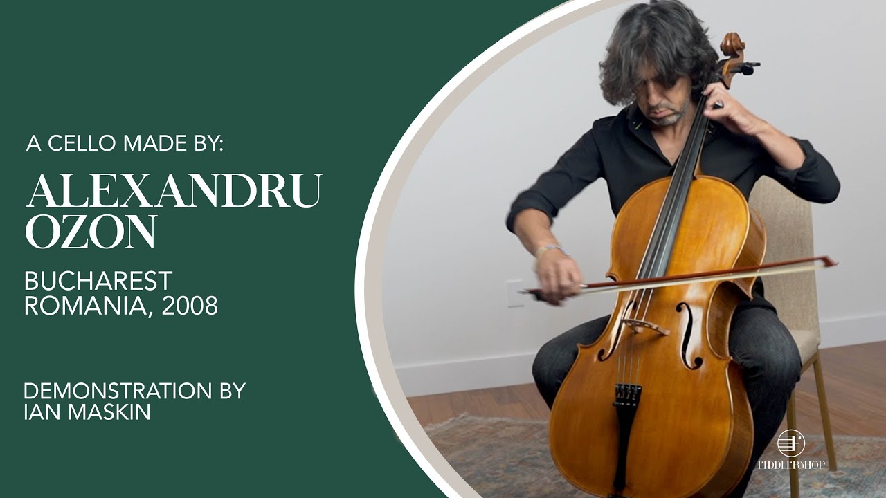 Alexandru Ozon Cello, Bucharest, 2008 Performance by Ian Maskin - YouTube