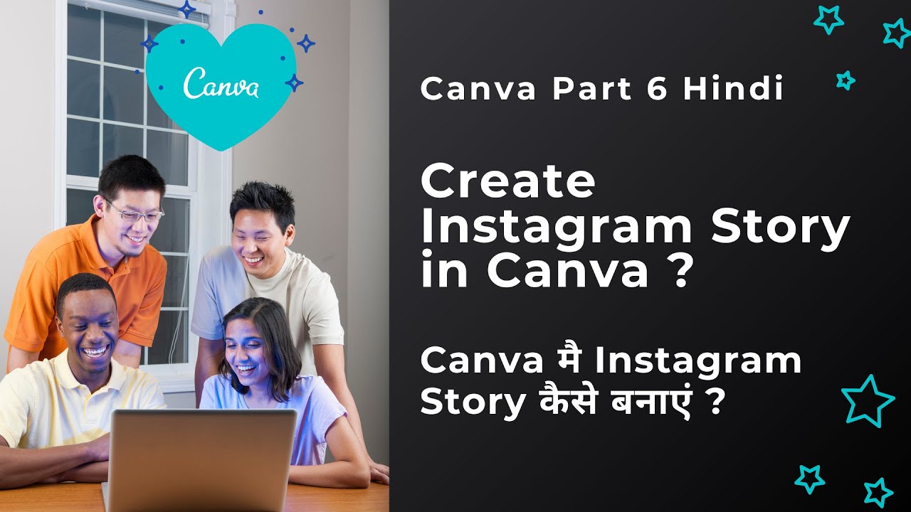 Canva Part 6 : Create Instagram Story in Canva || How to Make Instagram ...