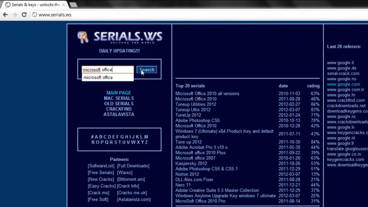 How to find serial keys (Si te gjejme numrat serial) - YouTube