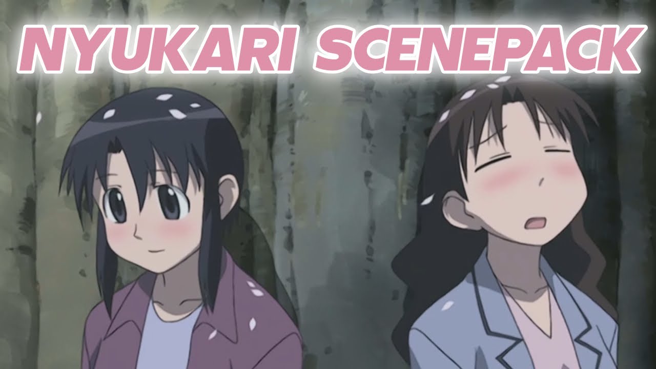 Nyukari (Yukari x Nyamo) scenepack Moments from Azumanga Daioh - YouTube