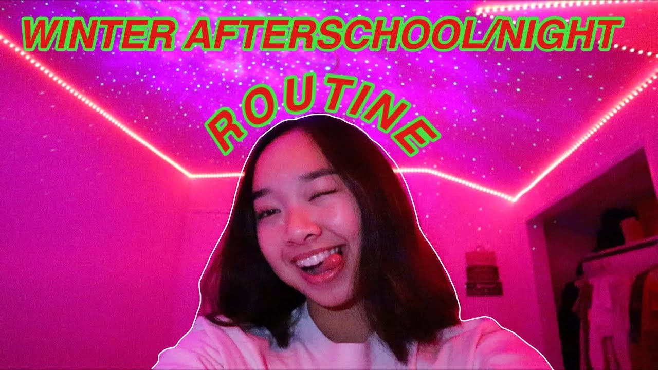 Winter Afterschool Night Routine Vlogmas Day 3 Nicole Laeno Youtube
