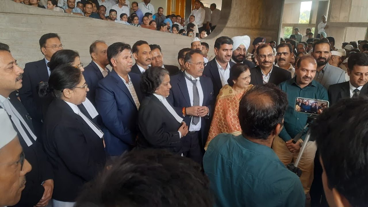 Superannuation of the Hon,ble The Chief Justice of Punjab and Haryana ...