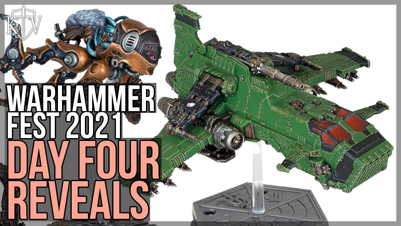 Warhammer Fest 2021 Day Four Round Up: A (Tiny) Plastic Thunderhawk ...