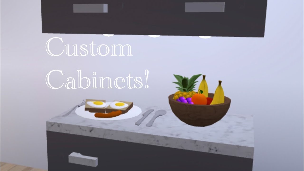 How to Build Custom Kitchen Cabinets | Roblox Work at a Pizza Place ...