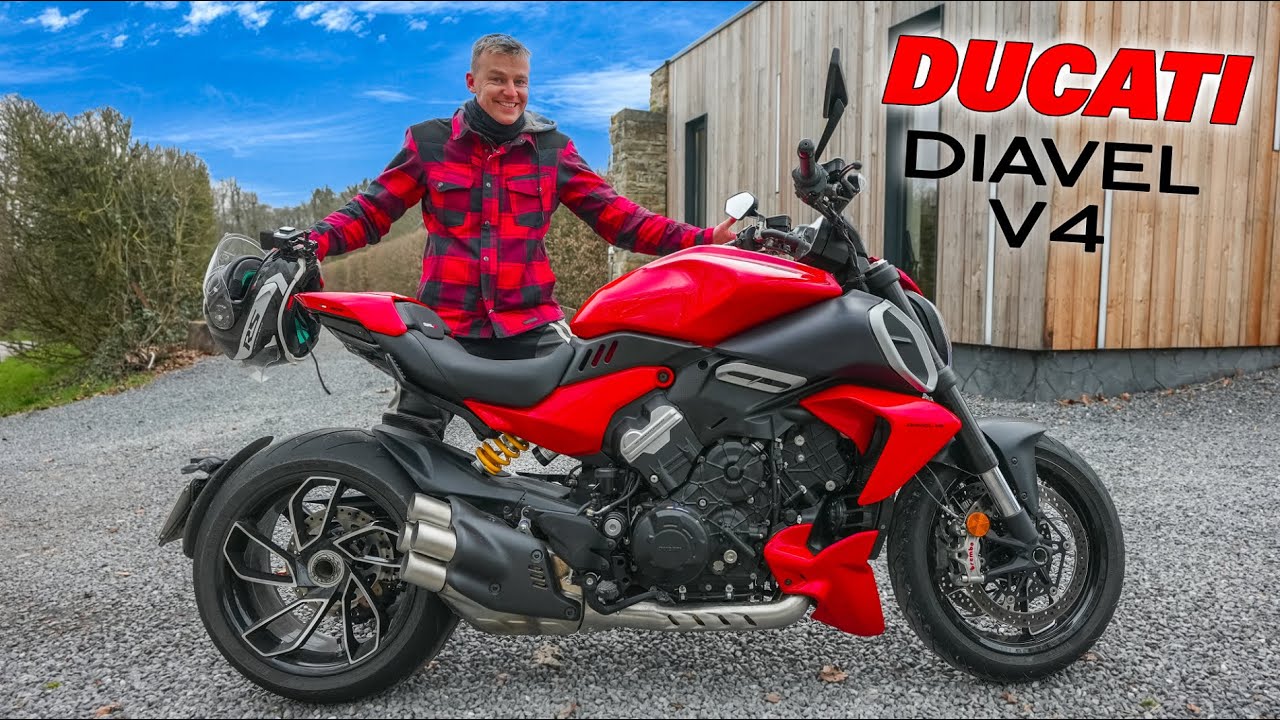 FIRST RIDE on the NEW DUCATI DIAVEL V4 : Ducati Event Vlog & Ride - YouTube