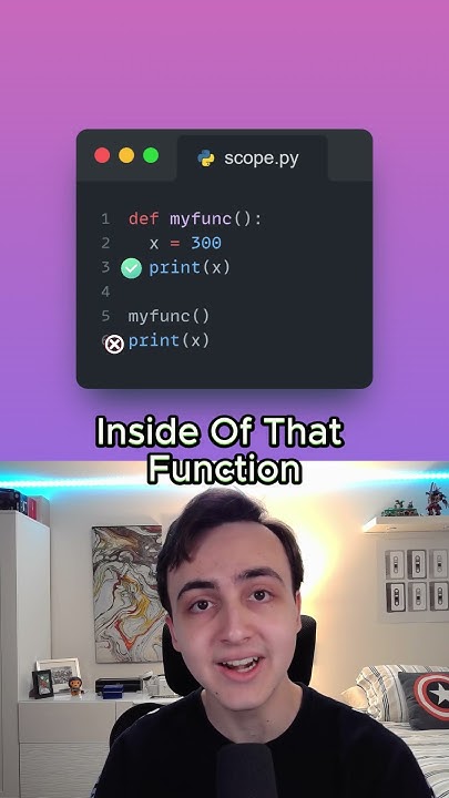 Variable Scope In Python - YouTube
