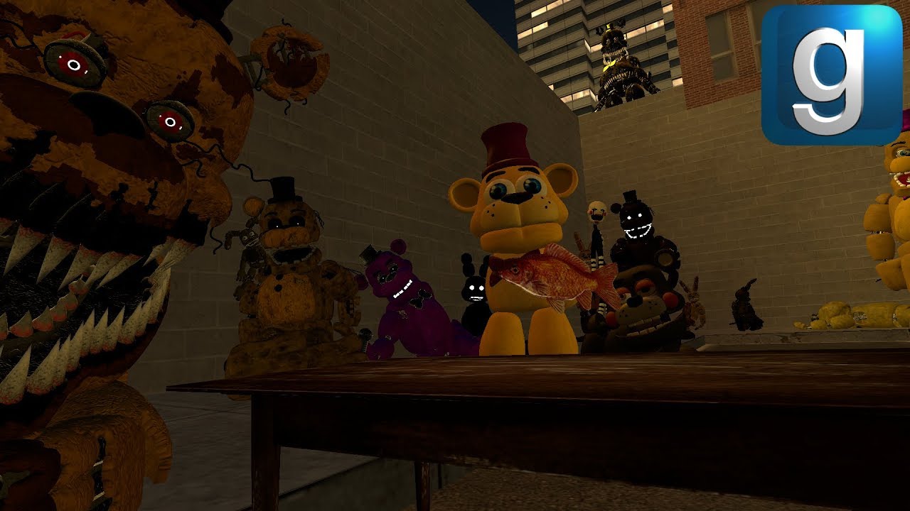 Gmod FNAF | The Golden City (Part 3) - YouTube