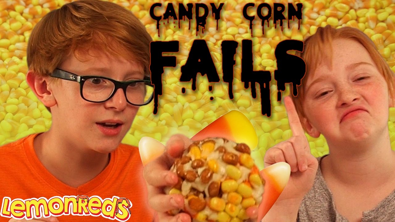 Candy Corn Challenge FAILS | Boy VS Girl Challenge | LemonReds Episode ...