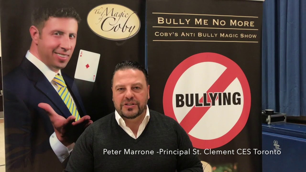 Peter Marrone -Principal St. Clement CES Toronto - YouTube